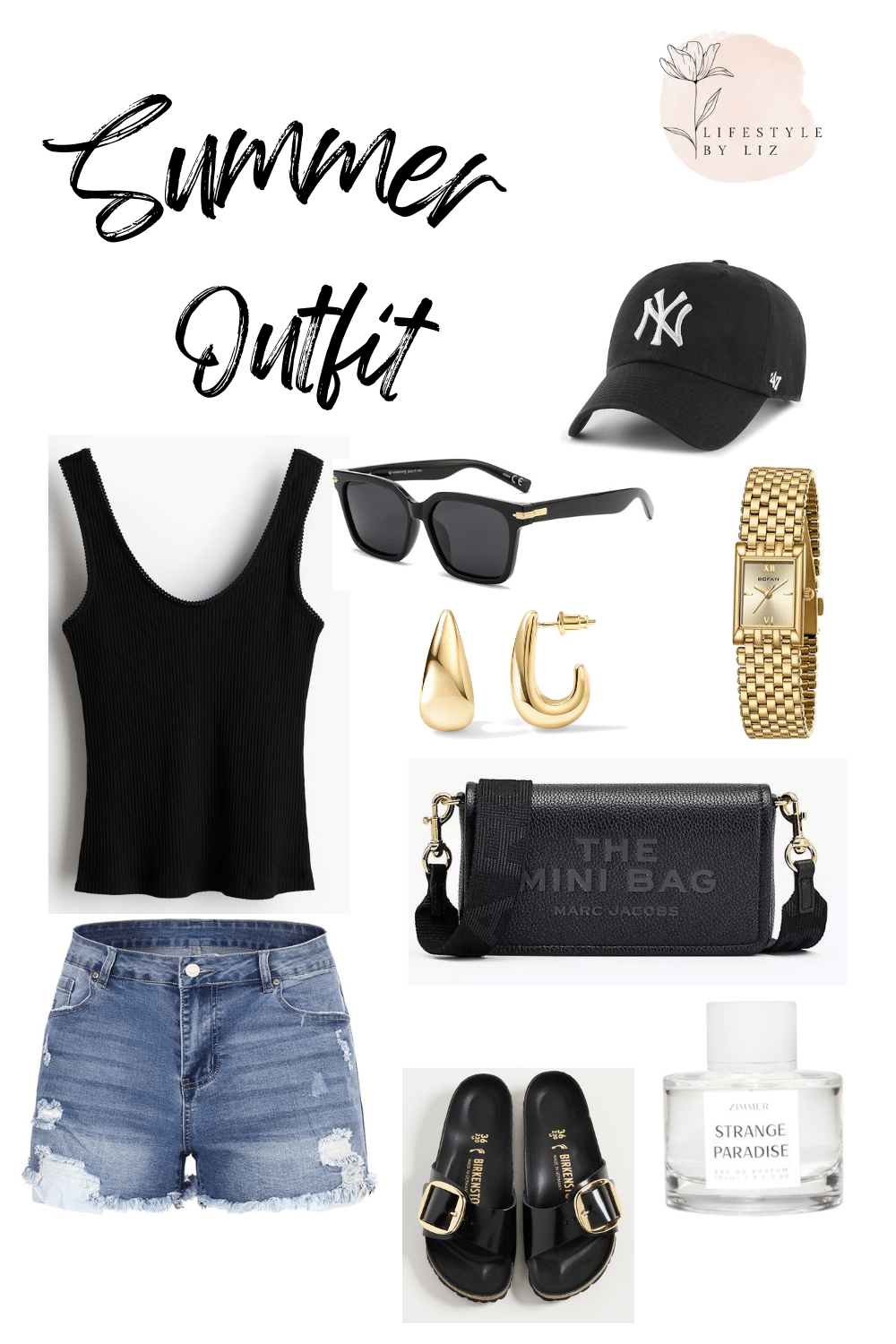 A casual outfit idea for the summertime - Lifestyle By Liz
